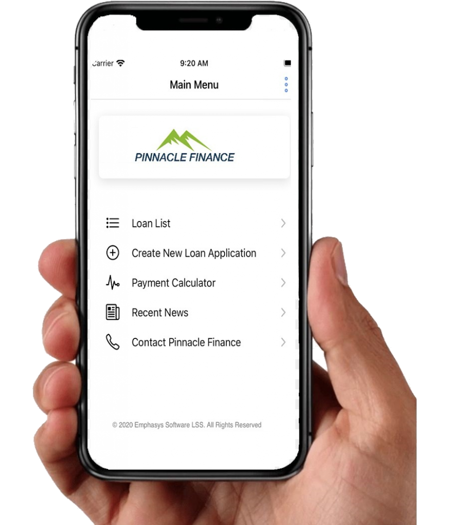 Pinnacle Finance Mobile App - Pinnacle Finance